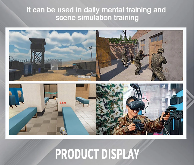 Amusement Park Simulator Shooting Vr Running Platform 360 Degree Omni ...