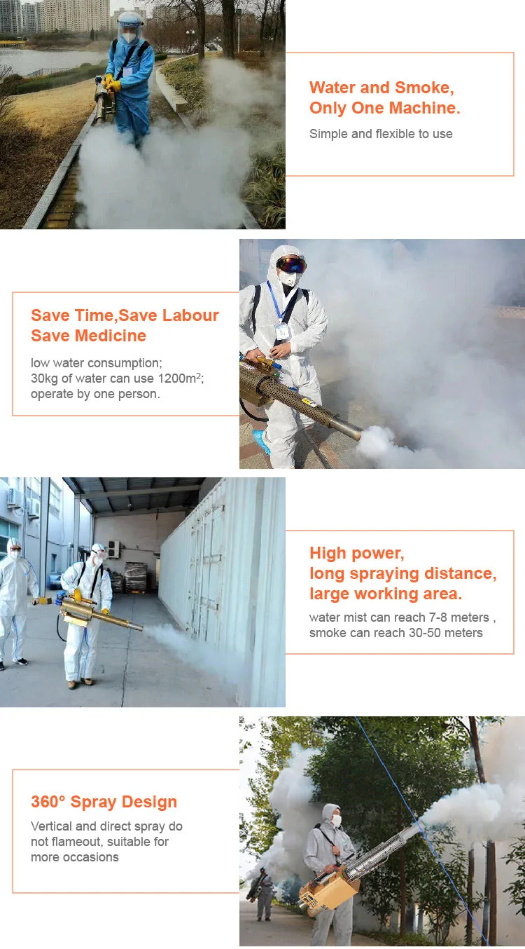 Handheld Thermal Fogging Machine for Mosquito Control