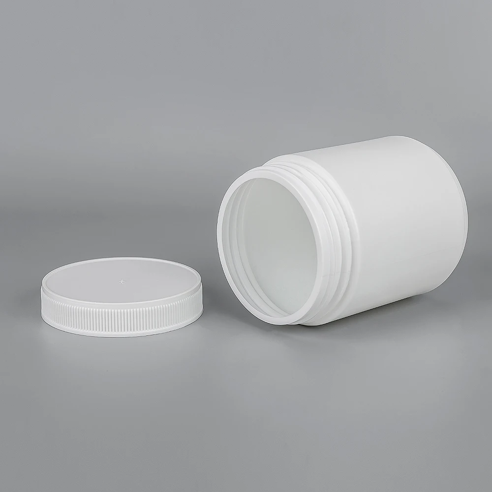 BPA Free 500cc HDPE Plastic Jars - Food Grade & Customizable