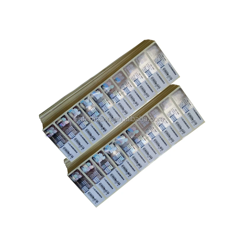 Win 10 Pro Key Sticker 100% Online Activation OEM Win 11 Pro Key ...