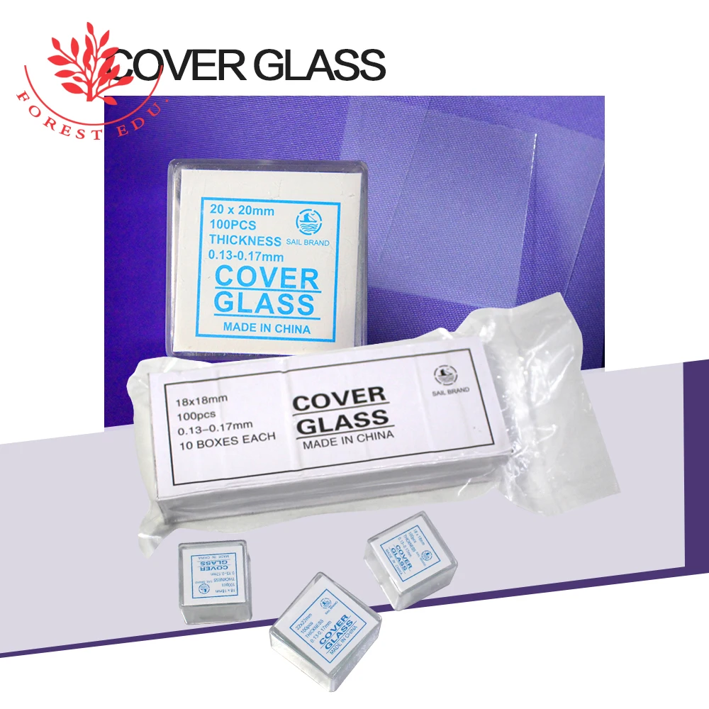 Laboratory Microscope Slide Cut in Uniform Thickness 100pc Superior ...