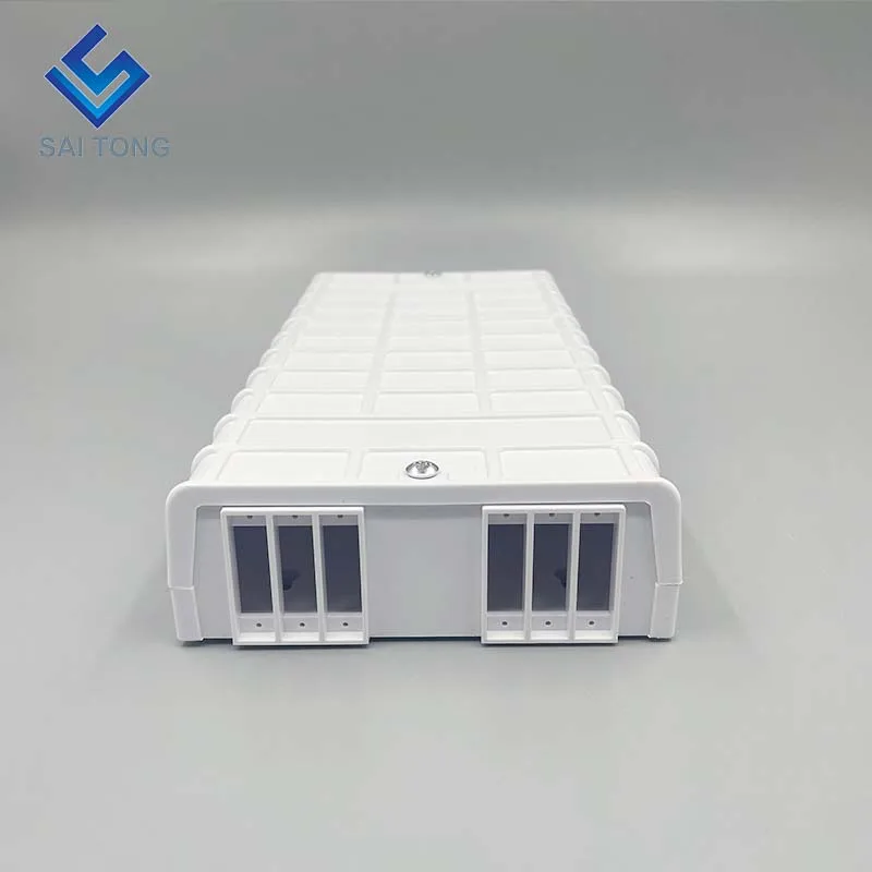 Plastic fiber optic terminal box 12 core wall mount type with new abs ...