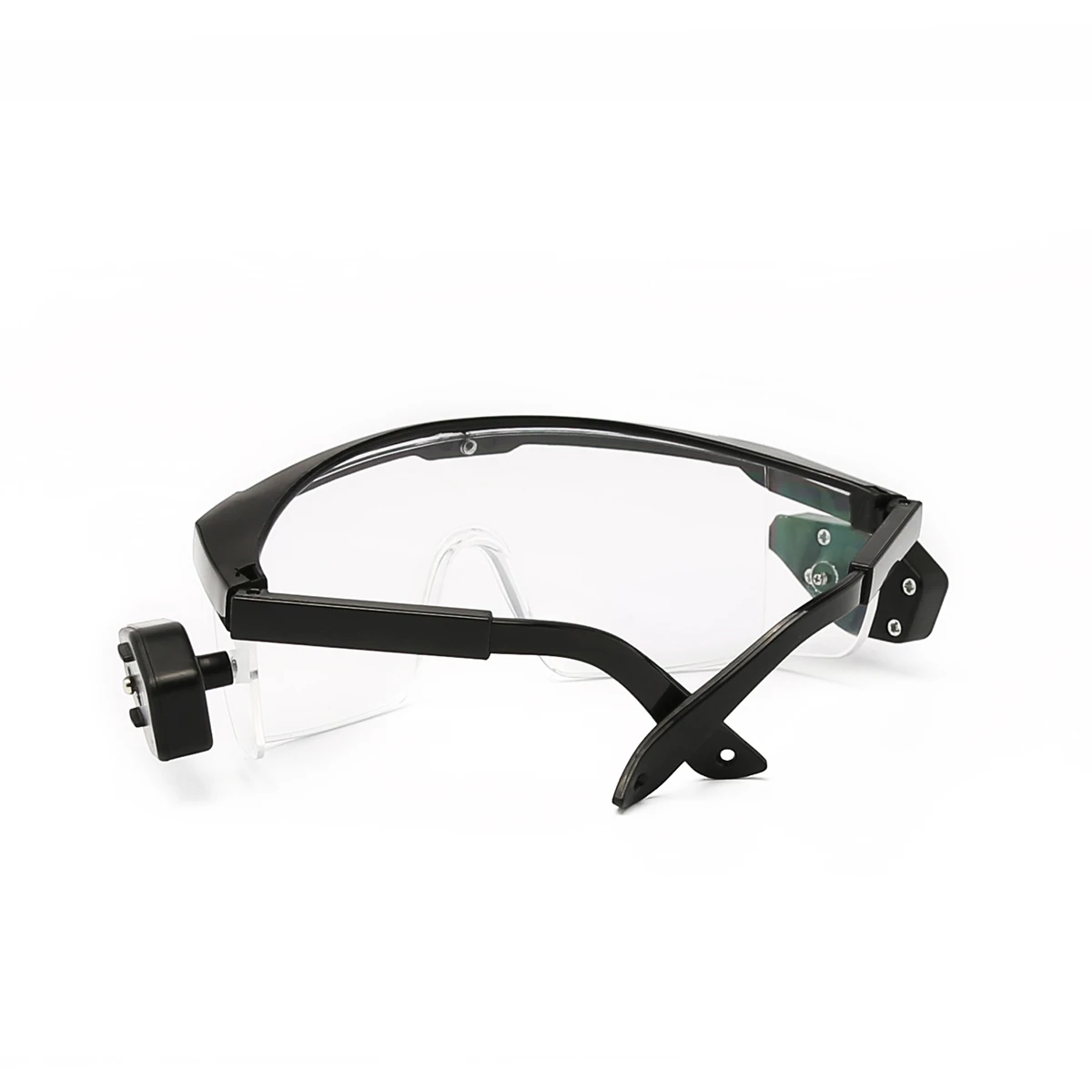 En166 Anti Impact Uv Protection Adjustable Working Led Safety Glasses ...