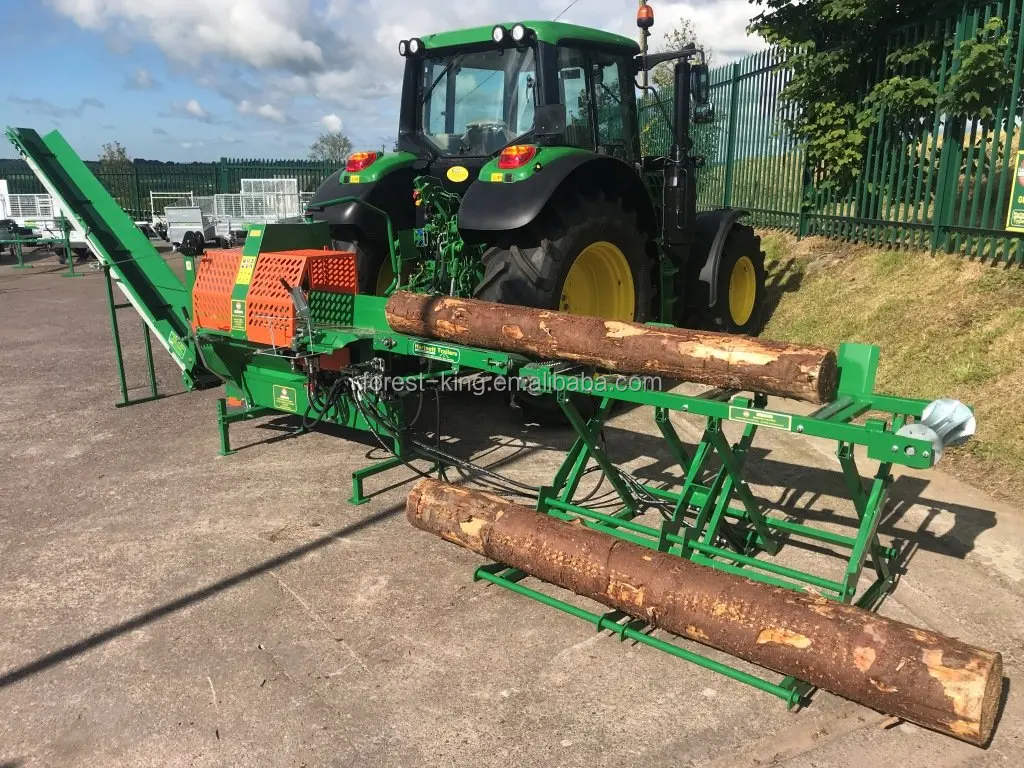 Forest King 20ton Firewood Cutter Processor Engine New Product 2020