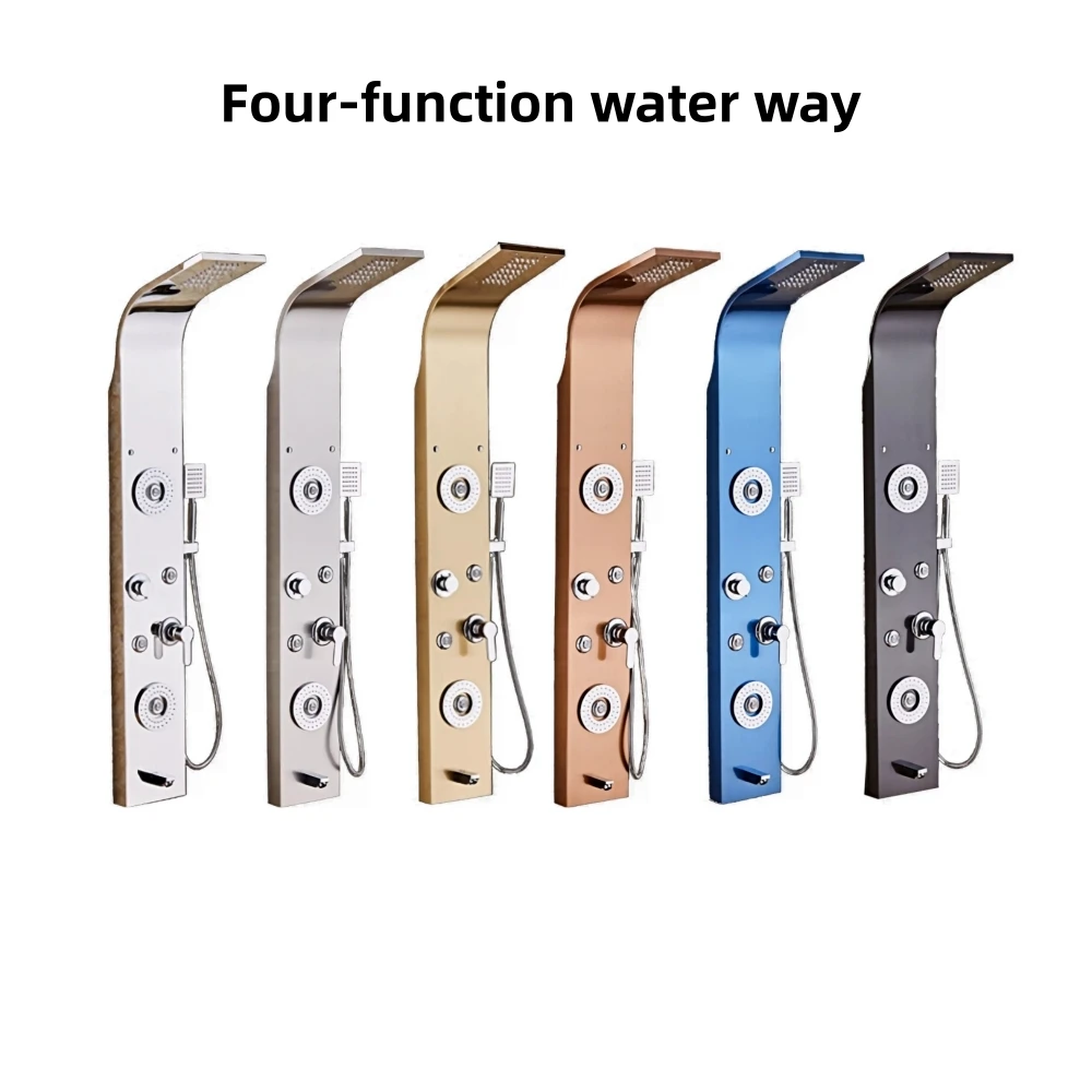 Wt-sp01 Bathroom 304 Stainless Steel Waterfall Spa Shower Panel - Buy ...