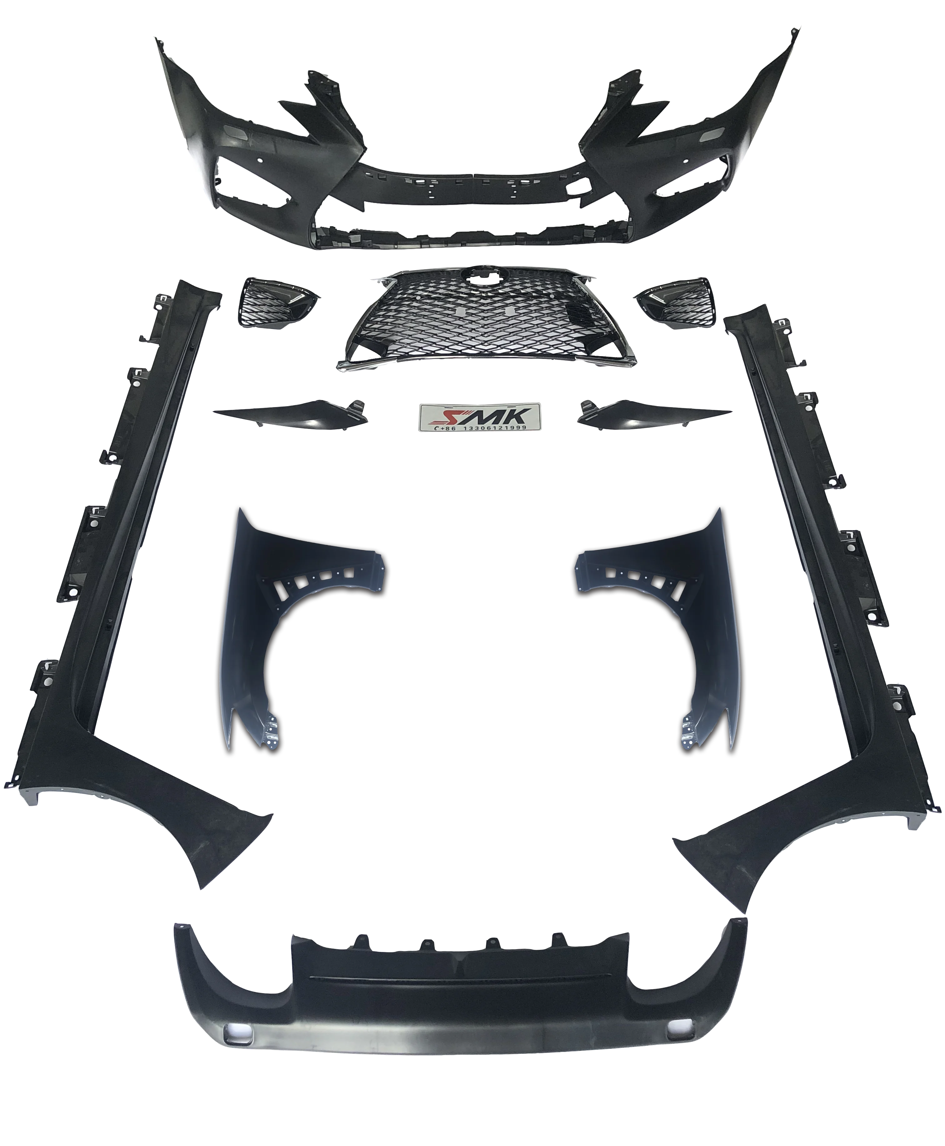 Smk Body Kit For Lexus 2014-2016 Gsf F-sport 1:1 Kit - Buy Lexus 2014 ...