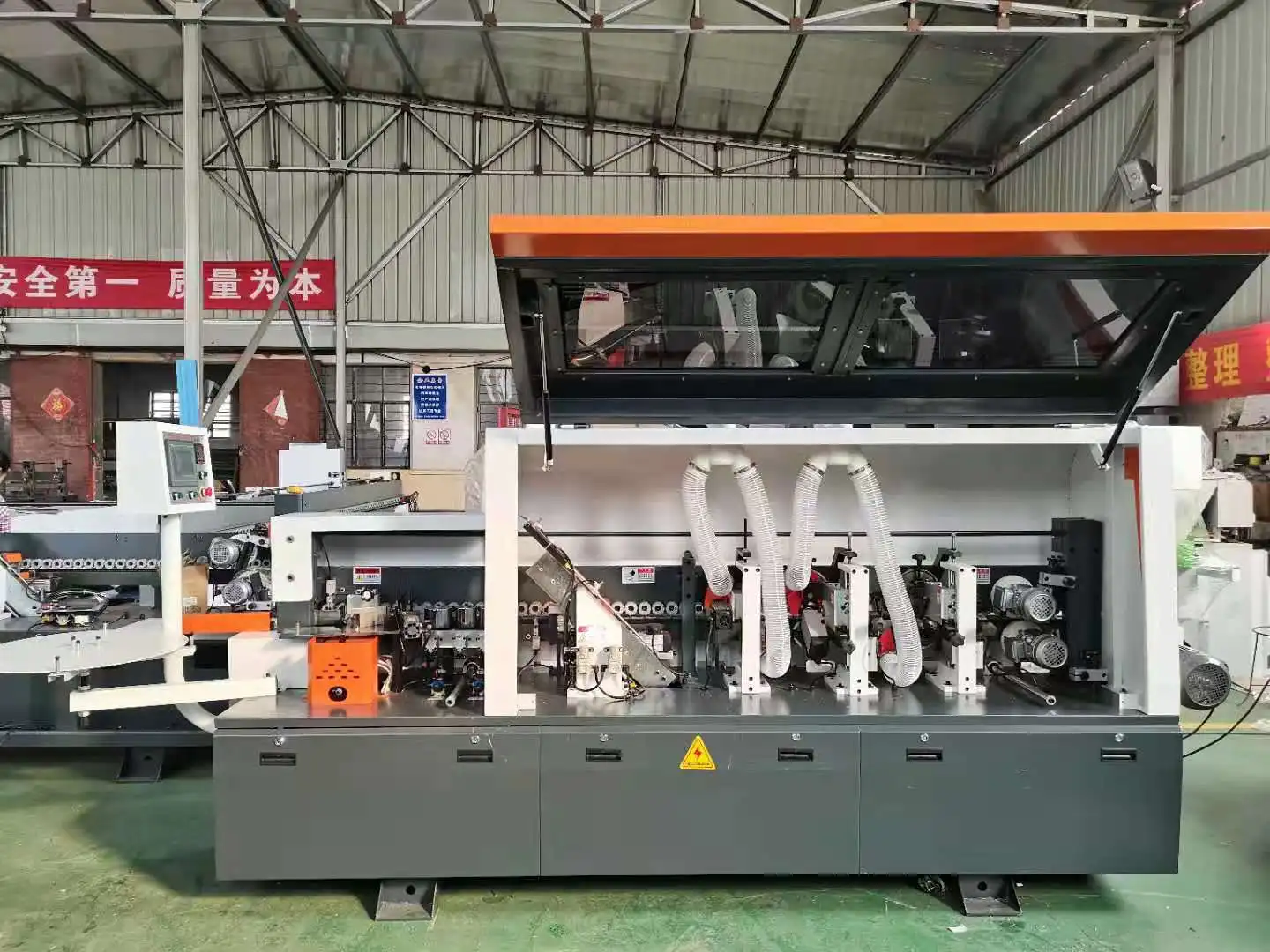 Fully Automatic Soft Forming Edge Banding Machine Bed Edge Banding Tape ...
