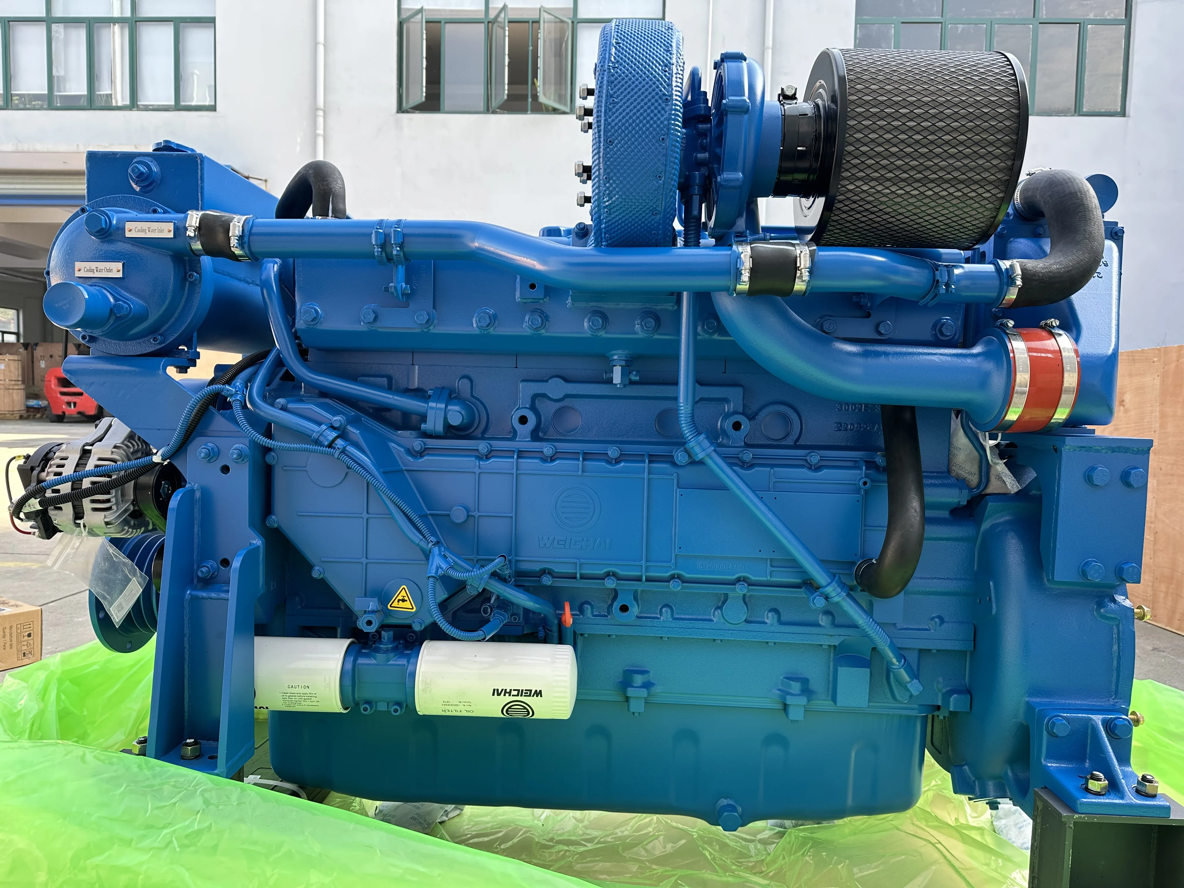 Weichai Wd12c Series 4 Stroke 6 Cylinder Marine Diesel Engine Wd12c400 ...