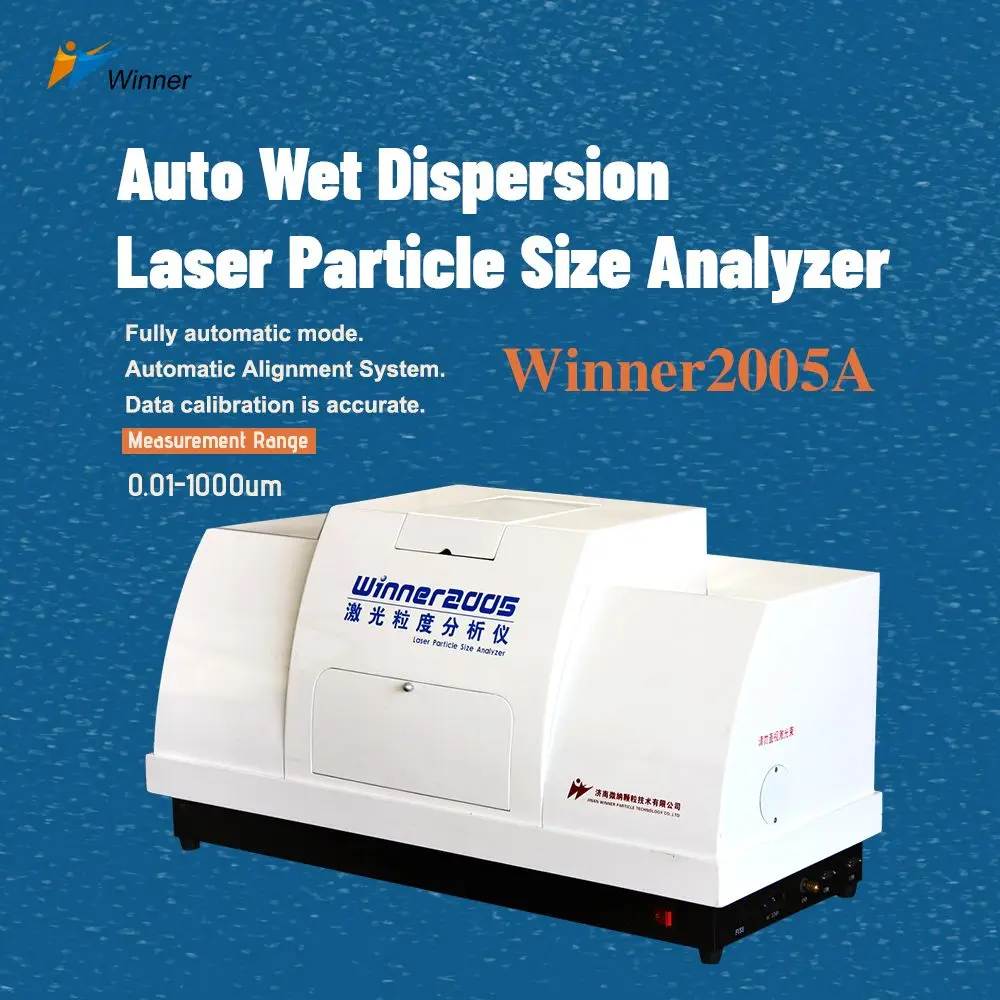 Winner 2005a Wet Method 0.01-1000um Laser Particle Sizer For Coal Water Slurry Particle Size ...