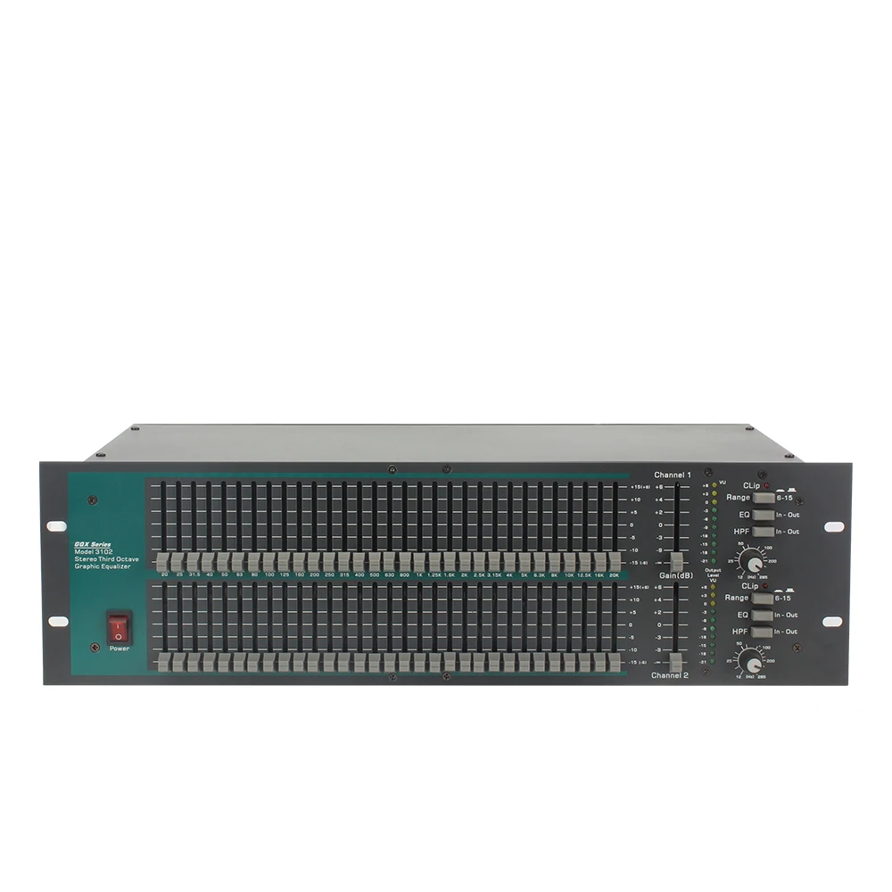 Wholesale Led Sound Mixer Sound Stereo Dual 31 Band Graphic Equalizer ...