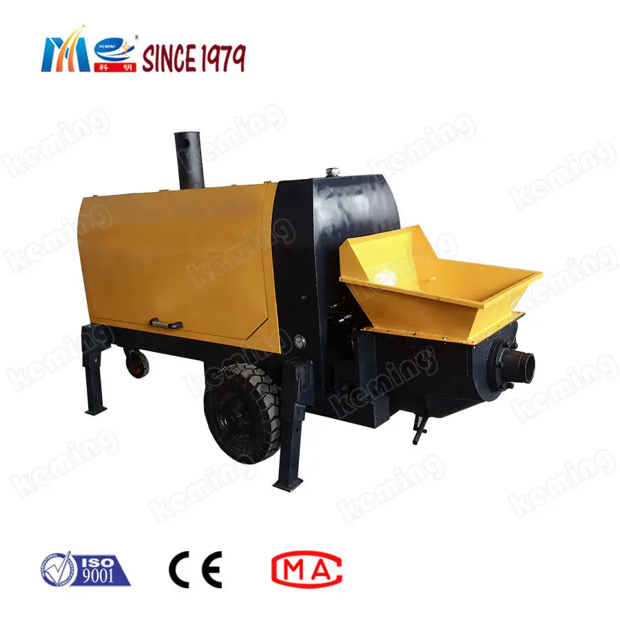 Electrical Engine Kmb Concrete Pump Concrete Sprayer Machine With 40m ...