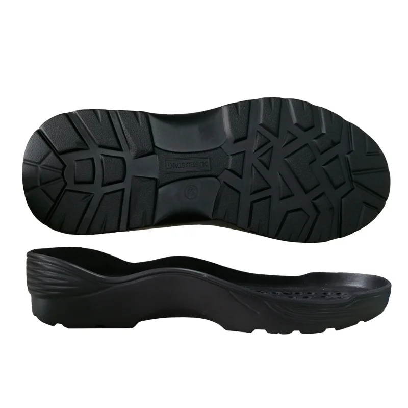 Labor Design Safety Work Shoe Sole Combat Ankle Boots Rubber Outsole ...