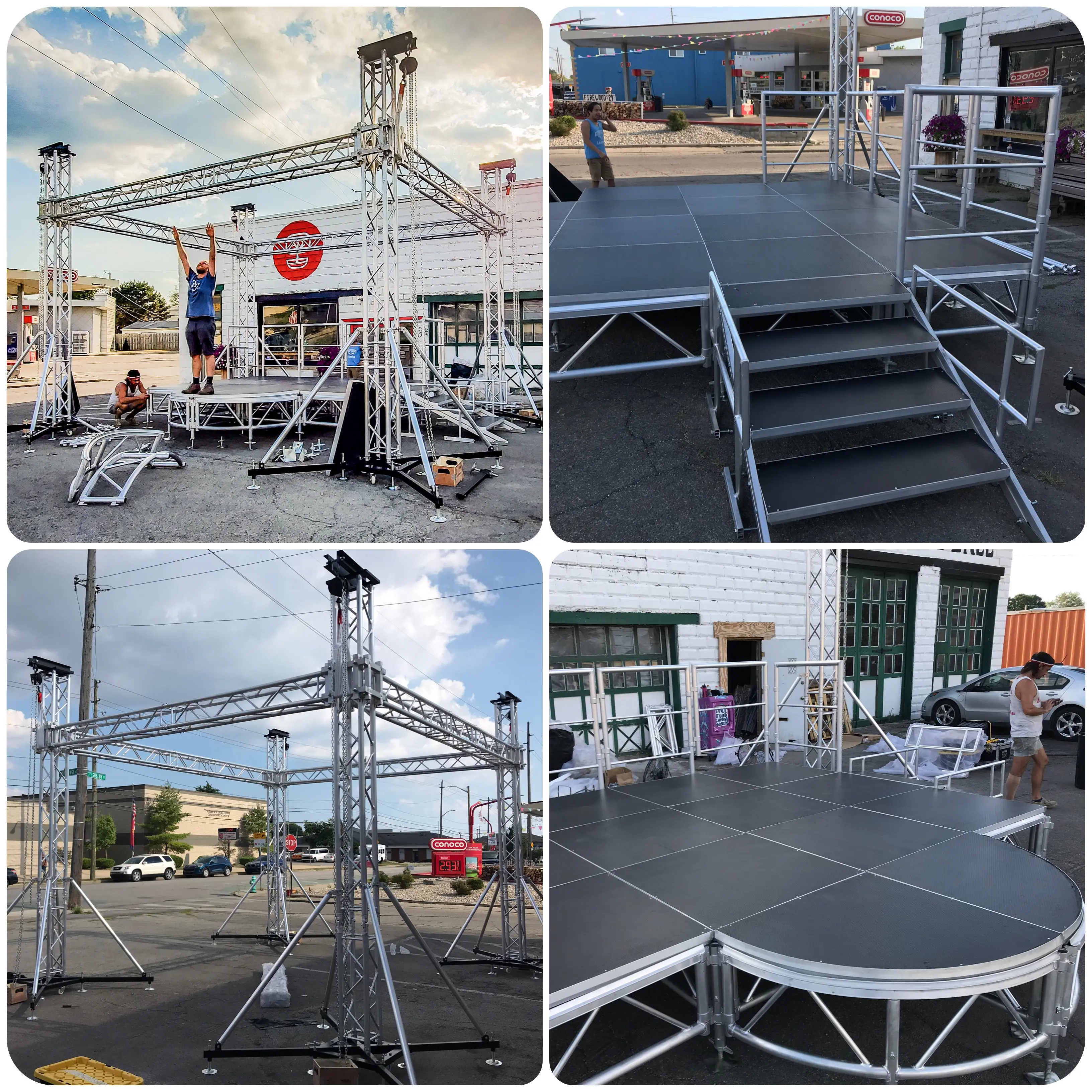 Aluminum Portable Stage Platform Podium Concert| Alibaba.com