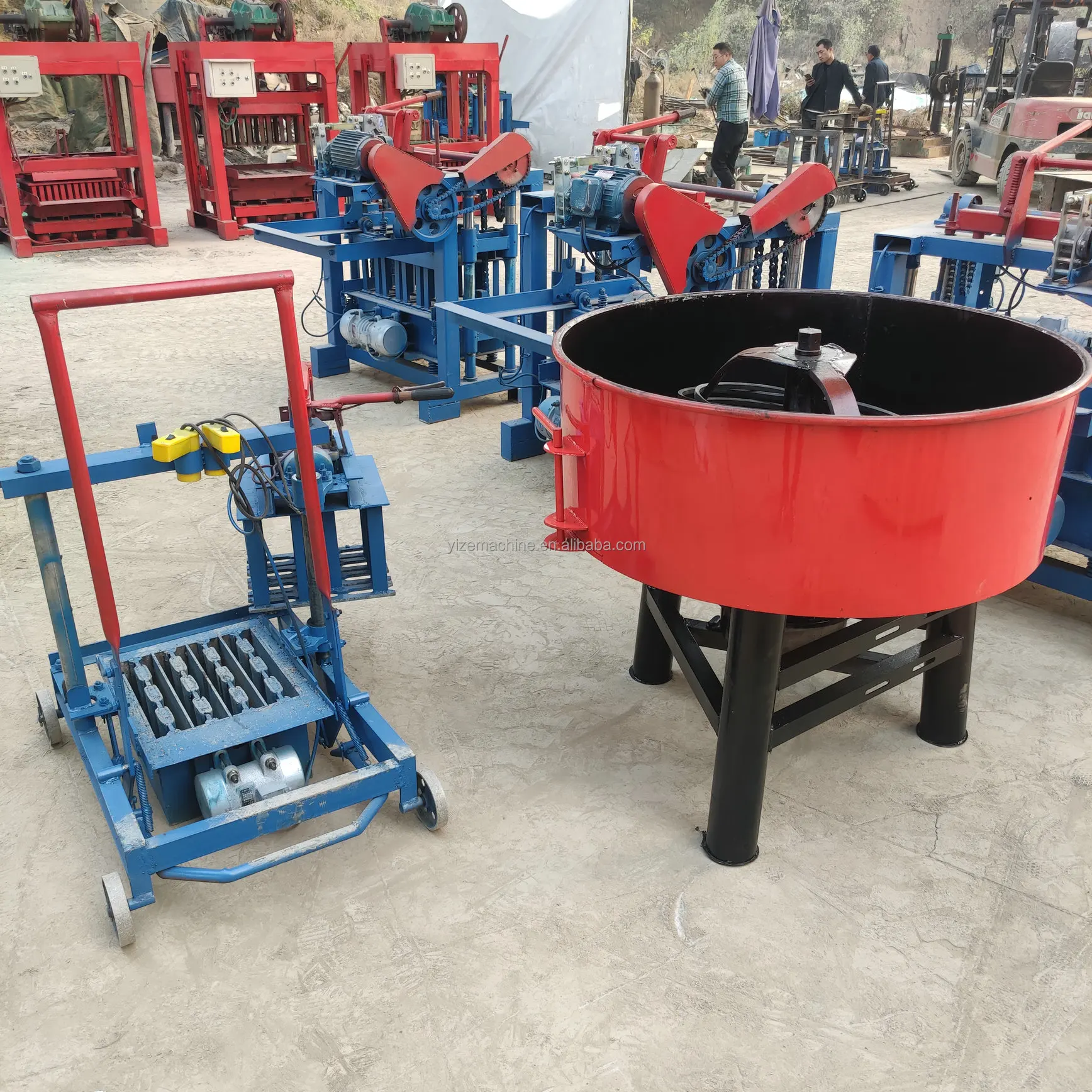Diesel Engine Concrete Block Maker - Efficient & Durable