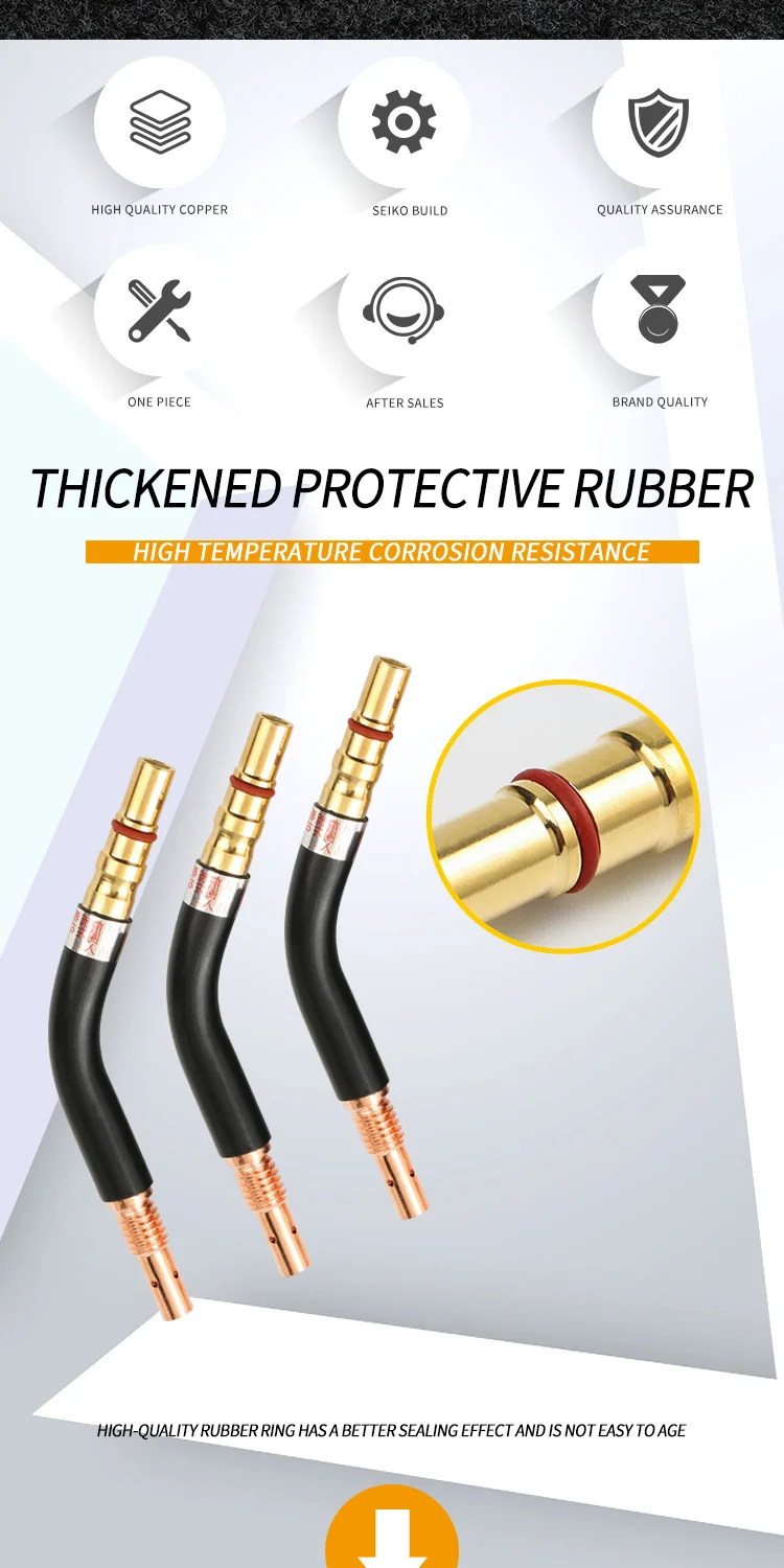 Pana 200a Swan Neck High Quality Mag/mig 200a Welding Torch Swan Neck ...