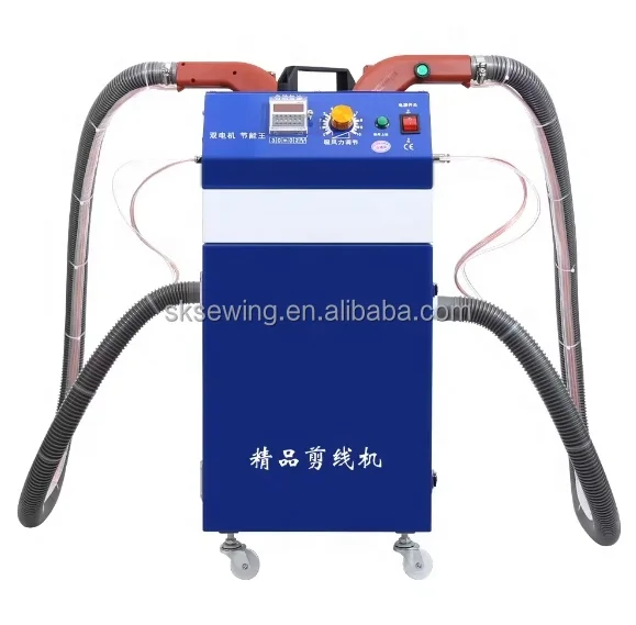 Automatic Trimmer Double Heads Thread Cutting Machine Garments Thread ...