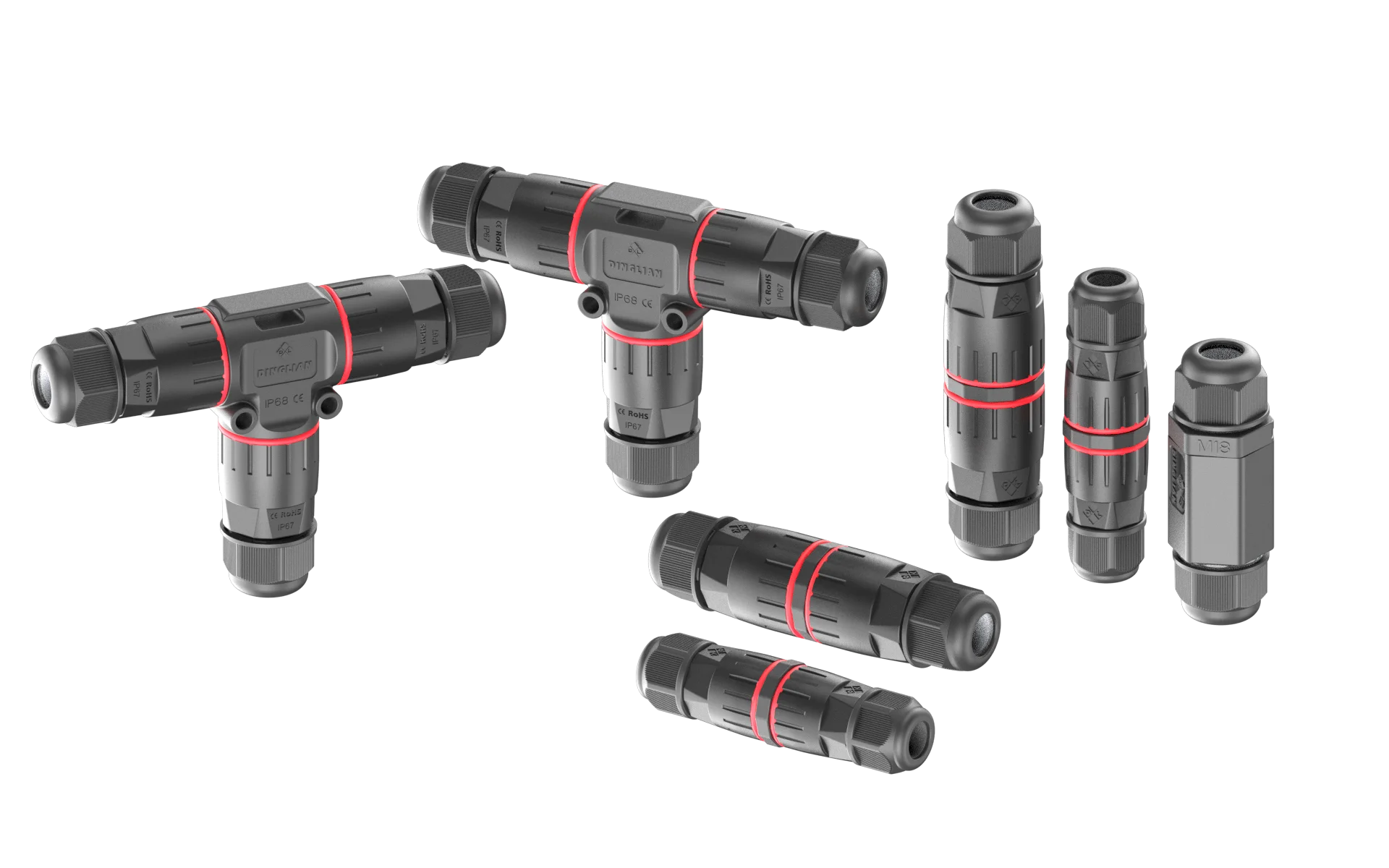 Outdoor Ip68 Waterproof Electric Wire I Shape Quick Connector For Led ...