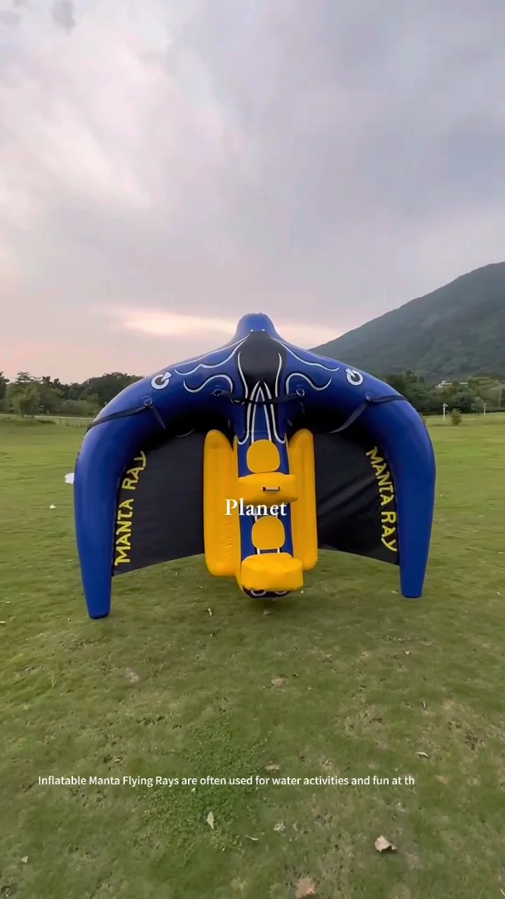 Hot Towable Inflatable Flying Manta Water Ray Sport Tube,Towable Flying ...
