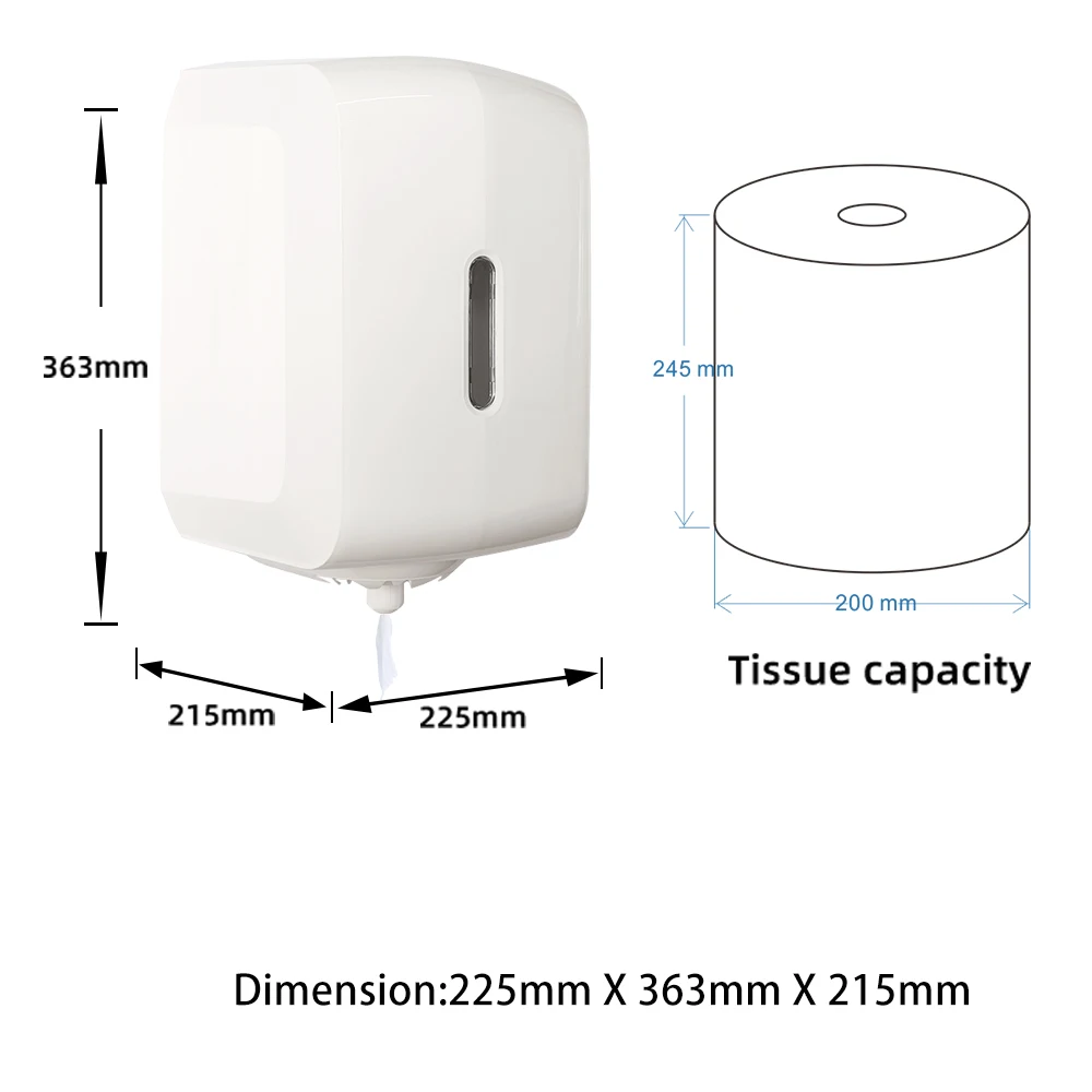 Oem Multistyle Wall Mounted Kitchen Folded Towel Dispenser Jumbo Roll ...
