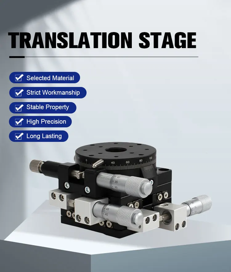 Cross Slide Table X Y R Hb-ls90-lm-fc Precision Linear Stage Hb-lsp80 ...