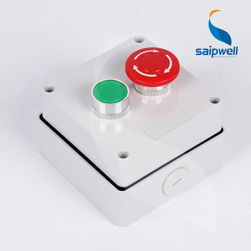 Saipwell Plastic Push Button Box Waterproof Terminal Box With Push ... Saipwell Plastic Push Button Box Waterproof Terminal Box With Push ...