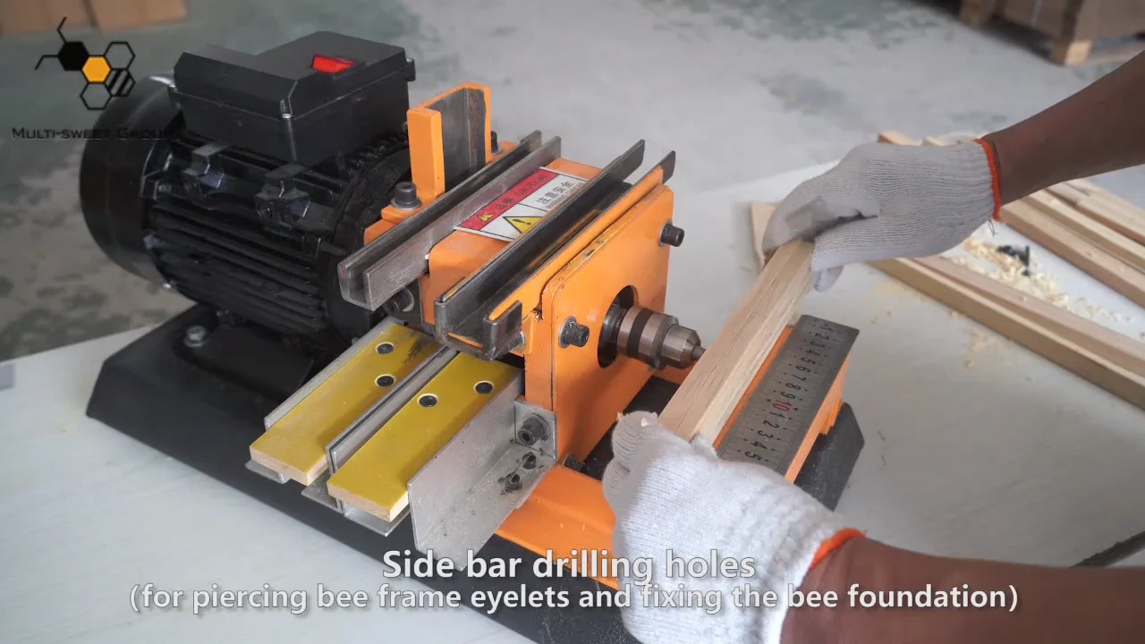 Multi-sweet Group Bee Frame Machine Small Desktop Automatic Bee Wood ...