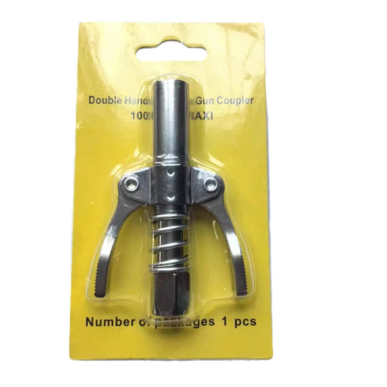 10000PSI Grease Gun Coupler 6jaws Grease Quick Coupler 1/8" Double ...