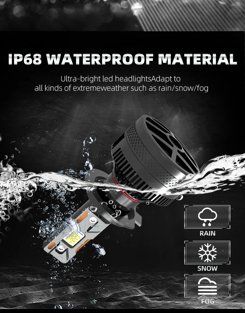 BMW Auto Lighting System V3 - 200W LED Headlight Bulbs