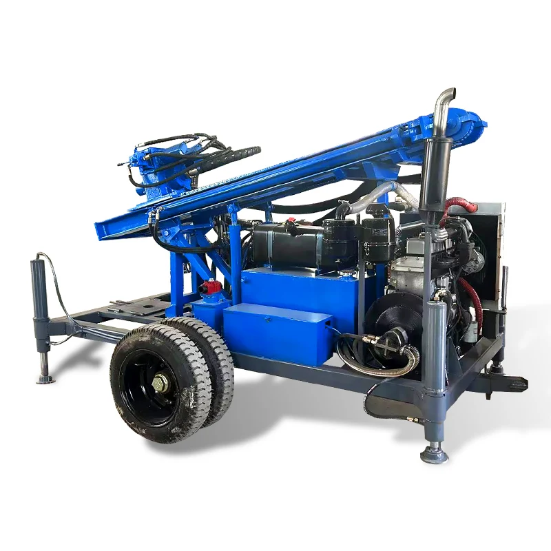 New Arrived Underground Deep Well Drilling Machine 78KW Wheels Type RLD ...