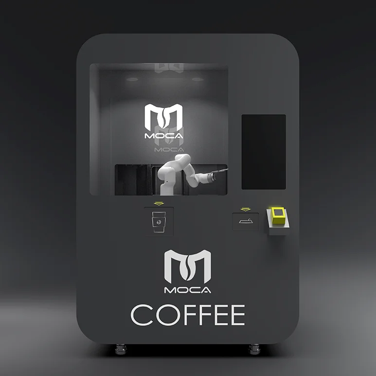 Mini Robot Coffee Kiosk - Smart and Efficient Vending