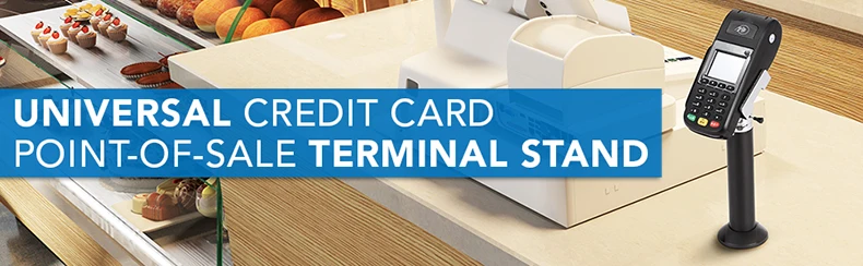 Solid Steel Universal POS Terminal Stand Credit Card Machine Holder ...