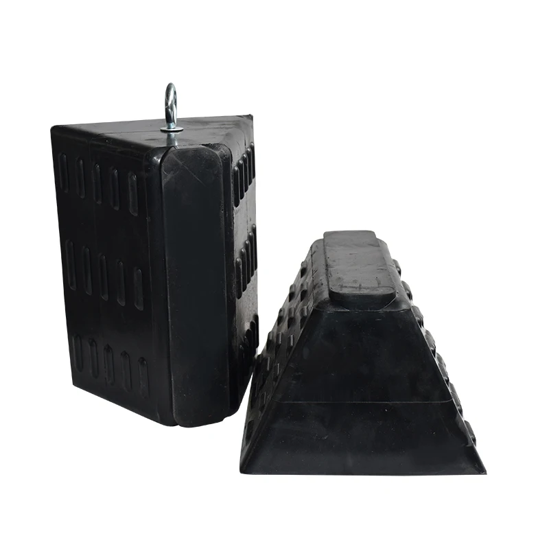 High Quality Parking Lots Rubber Wheel Chock Road Safety Traffic Truck ...