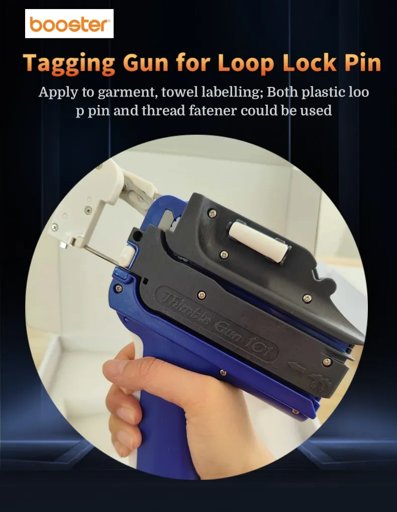 Booster Hot Sales Plastic Loop Gun - Garment Tag Machine