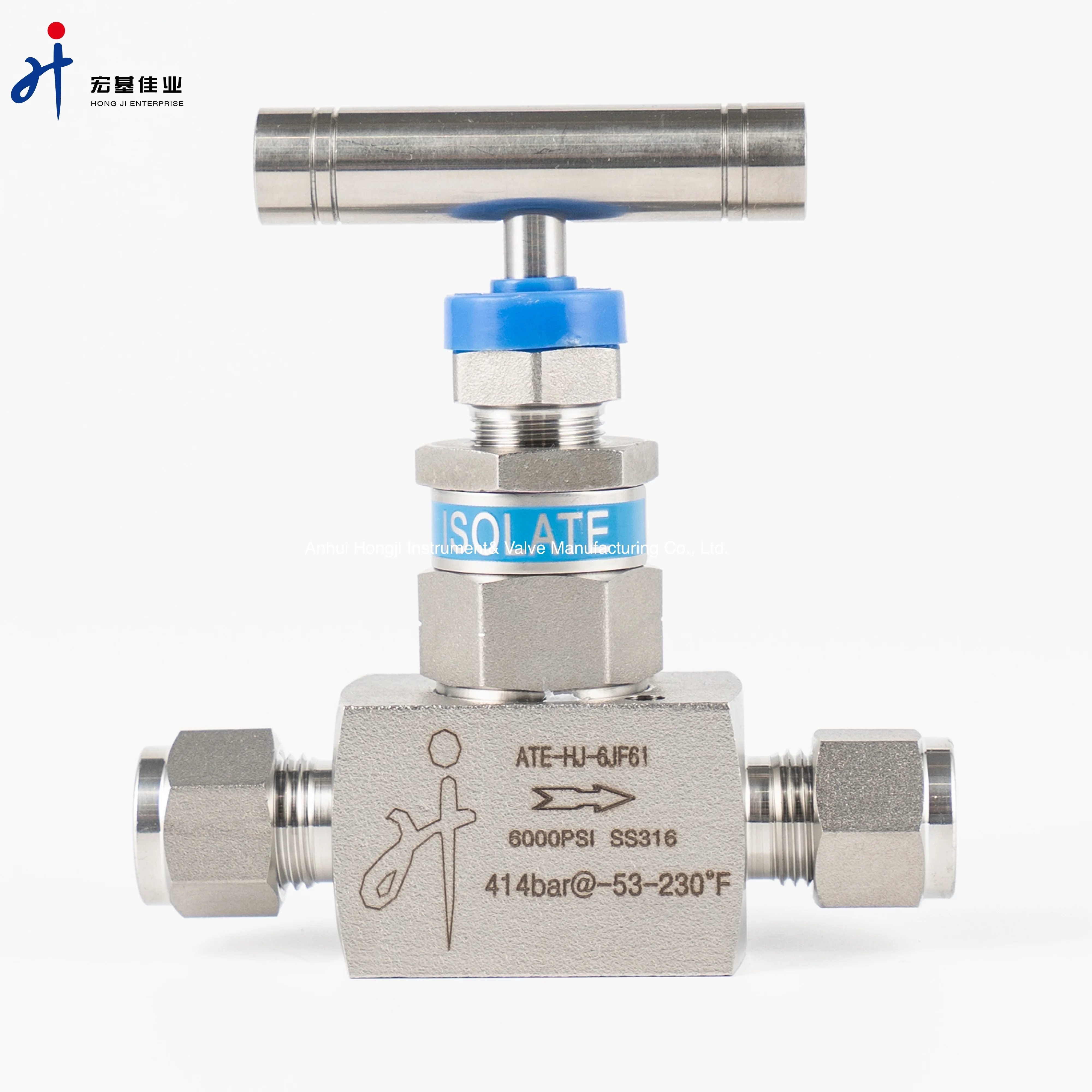 High-pressure Double Block and Bleed Valve Stainless Steel Forged ...