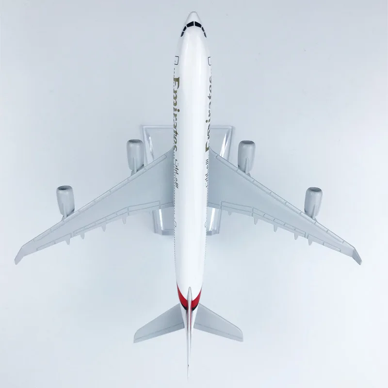 Factory Supply 16cm Alloy Aircraft Model Emirates Airways Airbus A340 ...