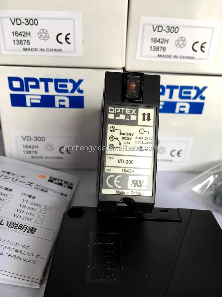 Optex V4d-200 Amplifier Built-in Type Universal Voltage Sensors ...
