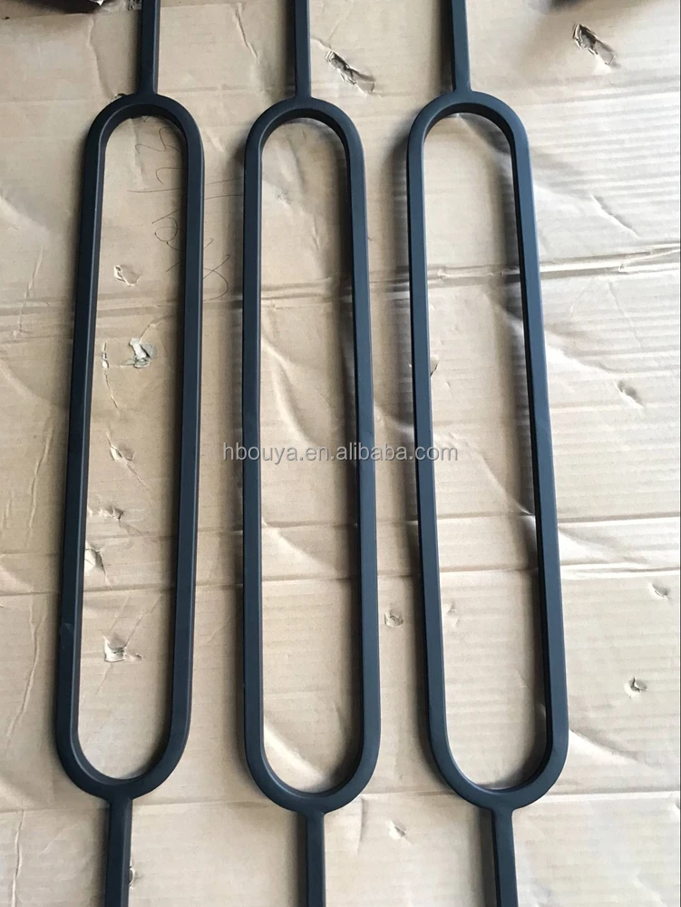 Popular Modern Farmhouse Staircase Single Oval Solid Steel Baluster