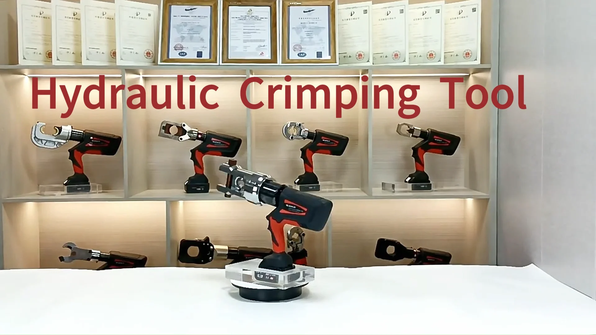 Hewlee Battery Powered Cable Lug Crimping Tool Other Hydraulic Crimping ...