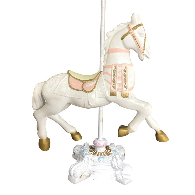 Pink Carousel Horse
