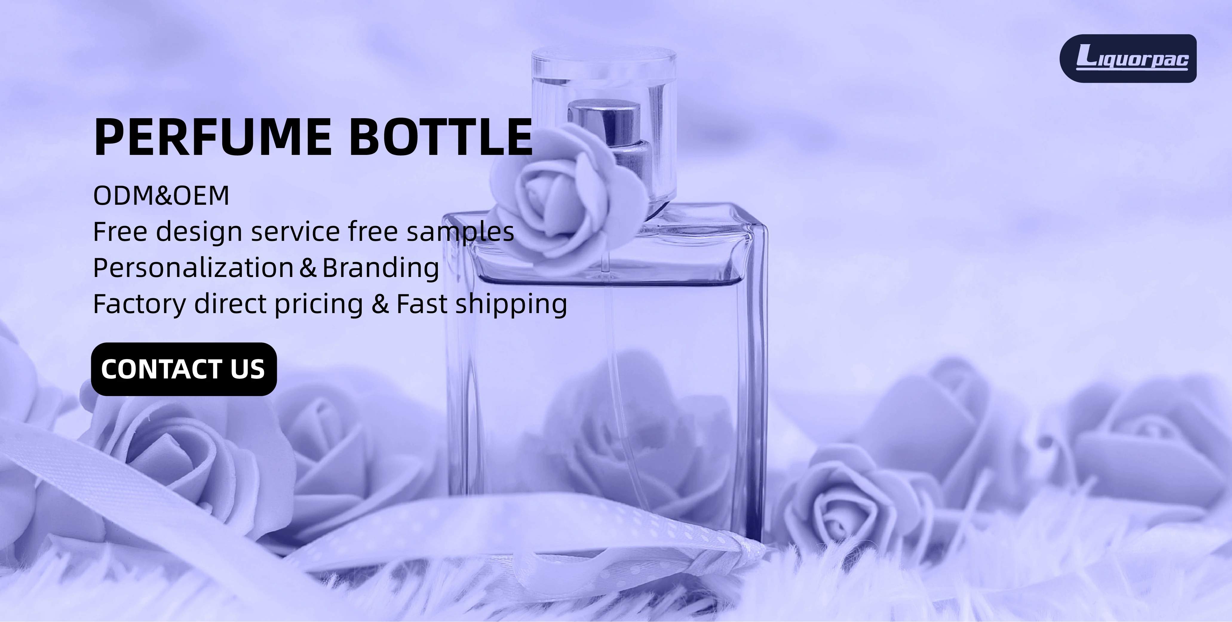 Luxury Glass Spray Perfume Glass Bottle Roll On Logo Customization ...