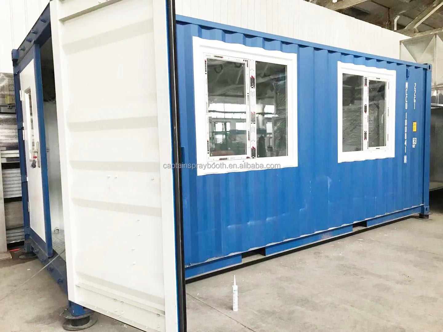 Container Paint Booth - Efficient Wheel Repair Solutions