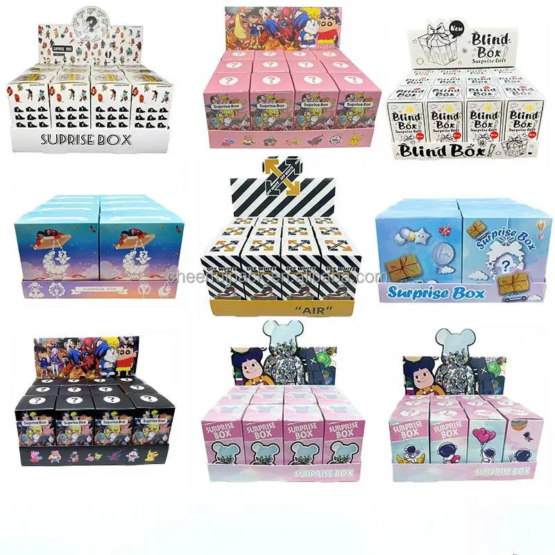 Custom Anime Blind Box Building Block Toys Random Boxes Surprise Gift ...