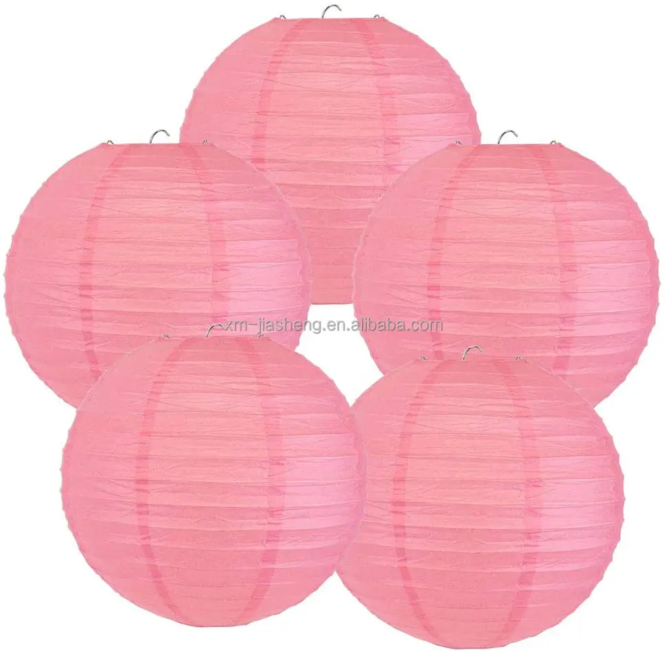 Customized Foldable Wedding Japanese Paper Lampion Lantern Kits