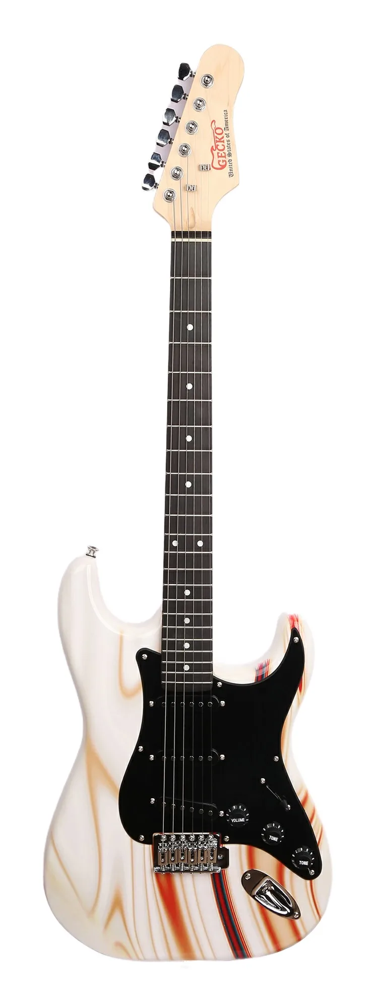 Gecko Oem Custom Stringed Musical Instruments Guitarra Electrica St ...