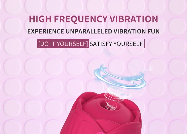 Iso Bsci Factory Adorime Rose Clitoral Vibrator Vibrator Rose Shaped