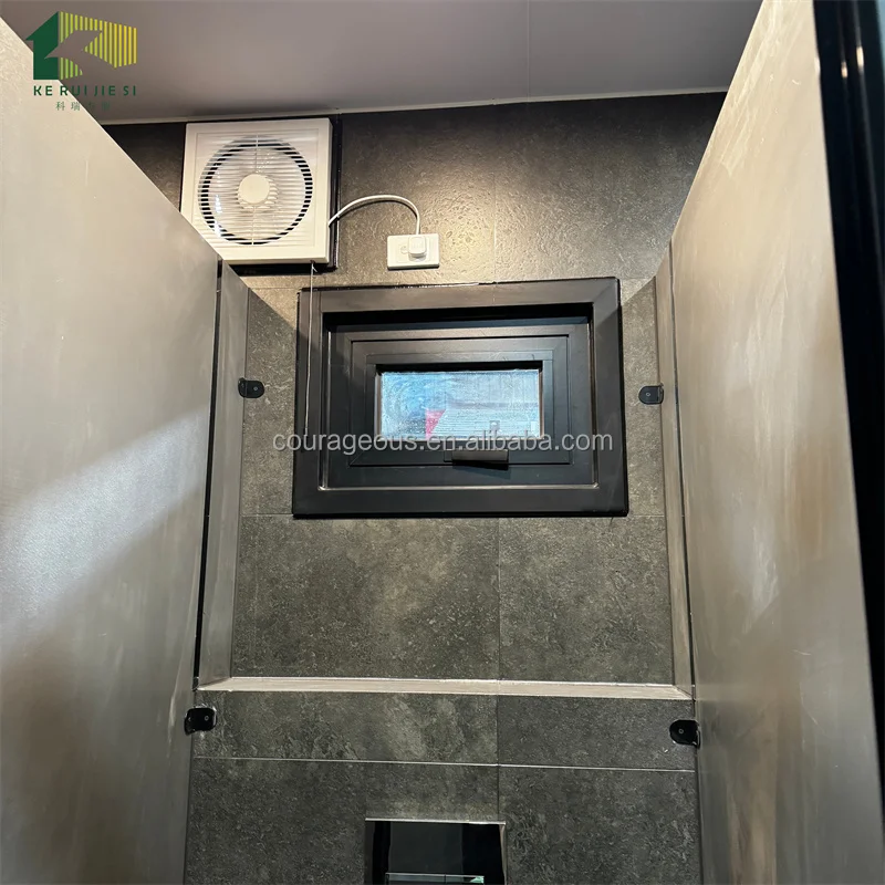 Container Toilet Block 20Ft 40ft Shipping Container Luxury Public ...