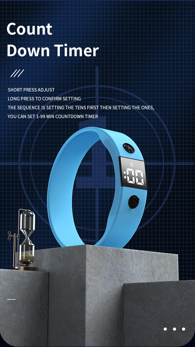 New Cheap Led Watch With Time,Timer,And 2 Vibrating Alarms Special ...