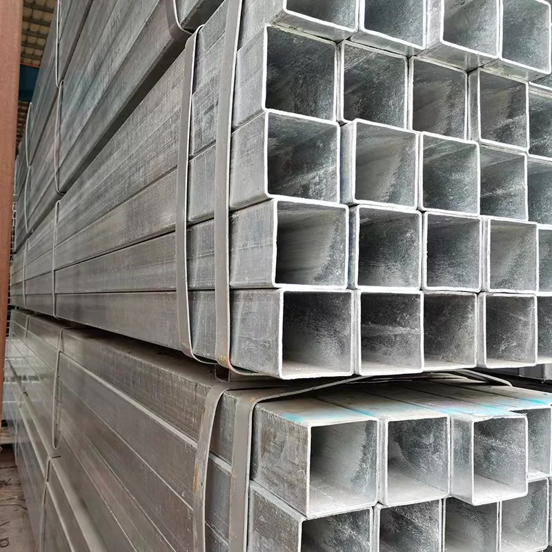 Galvanized Perforated Square Tubing Galvanized Rectangular Steel Pipe ...
