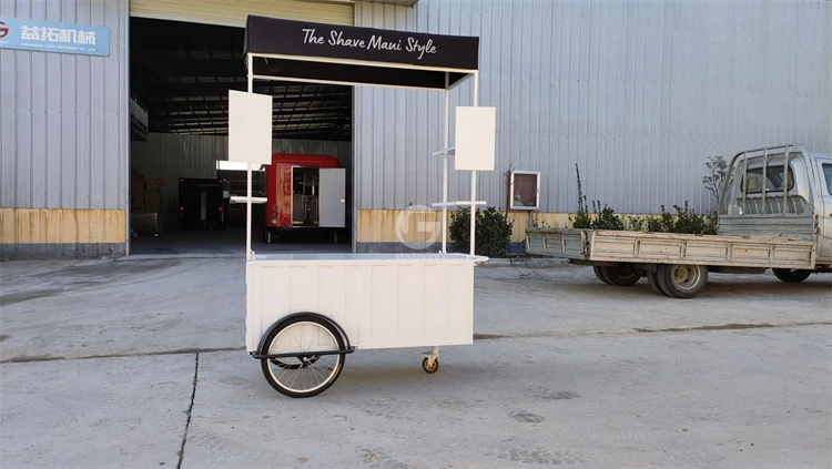 Hot Sell Push Cart for Sale Fast Food Flower Ice Cream Hand Push Cart ...