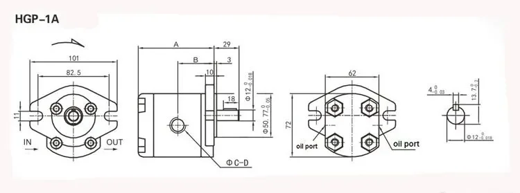 HGP 시리즈 유압 기어 펌프| Alibaba.com